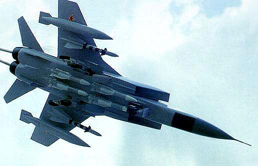 fully loaded MiG-31 [900x600] : r/MilitaryPorn